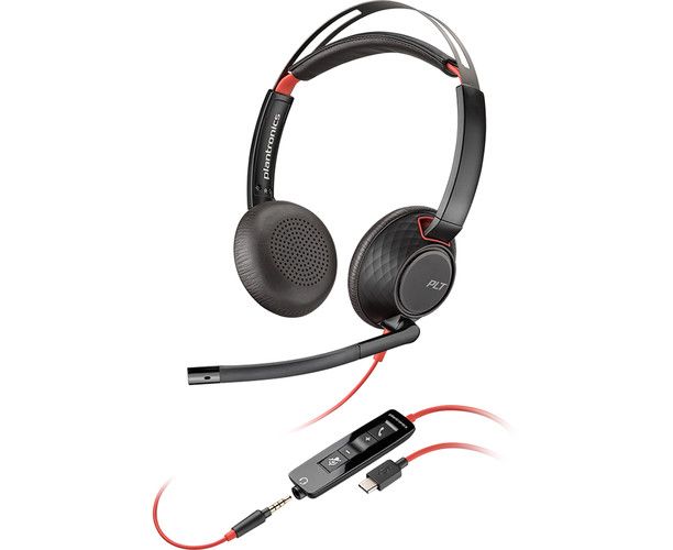 Plantronics Blackwire 5220 USB Type-C Stereo On-Ear Headset
