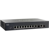 Cisco Systems SG300-10 8 10/100/1000 PT 2 Combo-Mini-GBIC PT