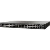 Cisco Systems SF300-48P 48-Port 10/100 PoE Managed Switch with Gig Uplinks