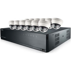 Samsung 16-Channel NVR with 12 Dome Cameras Indoor Kit (3TB)