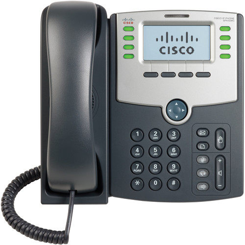 Cisco SPA508G 8-Line IP Phone with 2-Port Switch PoE and LCD Displa