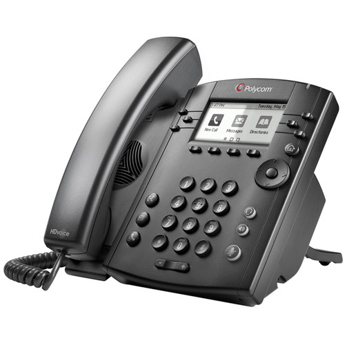 Polycom VVX 311 6-Line Desktop Phone PoE