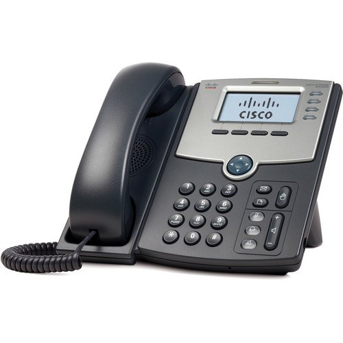 Cisco SPA504G 4-Line IP Phone with 2-Port Switch PoE and LCD Display