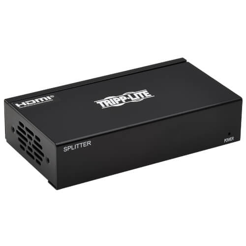 TRIPP LITE 2-PORT HDMI OVER CAT6 SPLITTER - 4K 60 HZ, HDR, 4:4:4, POC, HDCP 2.2, 230 FT. (70.1 M), TAA