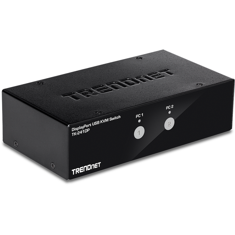 TRENDnet 2-Port DisplayPort KVM Switch