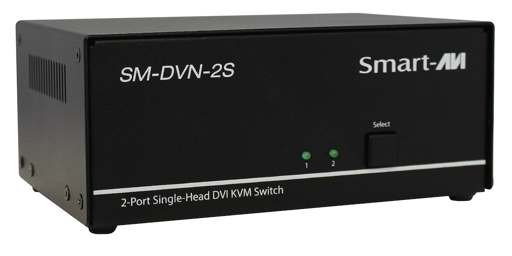 SmartAVI 2-Port DVI-I Dual Link KVM Switch