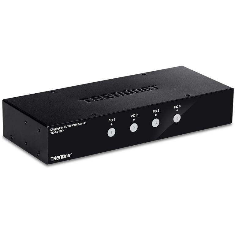 TRENDNET 4-PORT DISPLAYPORT KVM SWITCH