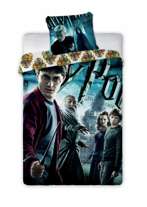 Posteljina za decu Harry Potter 140x200+70x90cm Model 1