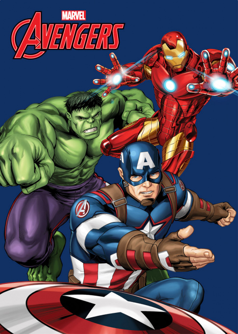 Ćebe 100x140 cm Marvel Avengers