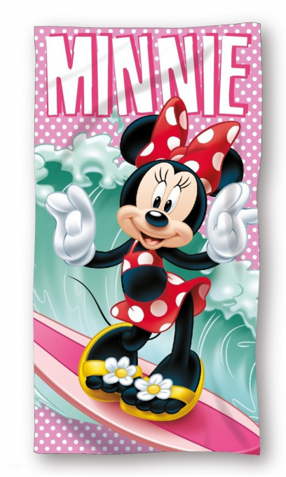 Dečiji Pamučni Peškir za plažu 70x140 cm Minnie Mouse Model 1