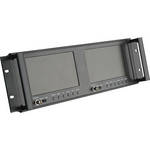 Delvcam DELV-RCLCD Dual 7" Rack Mount LCD Monitor