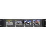 Delvcam 3.5" Quad Rackmount DELV-MLCD Series Monitor DELV-MLCD35RM