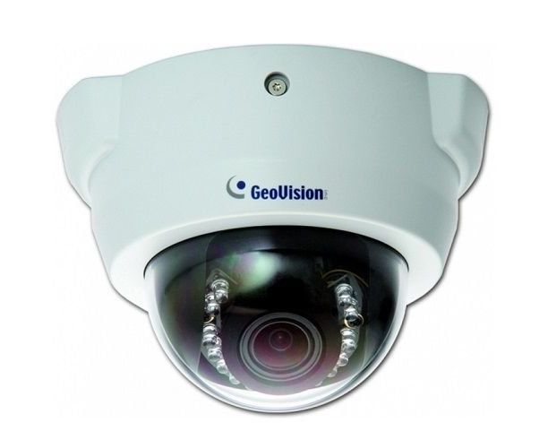 GeoVision GV-FD2500 2MP Fixed IP Dome Security Camera - H.264 - Night/Day - WDR - Indoor