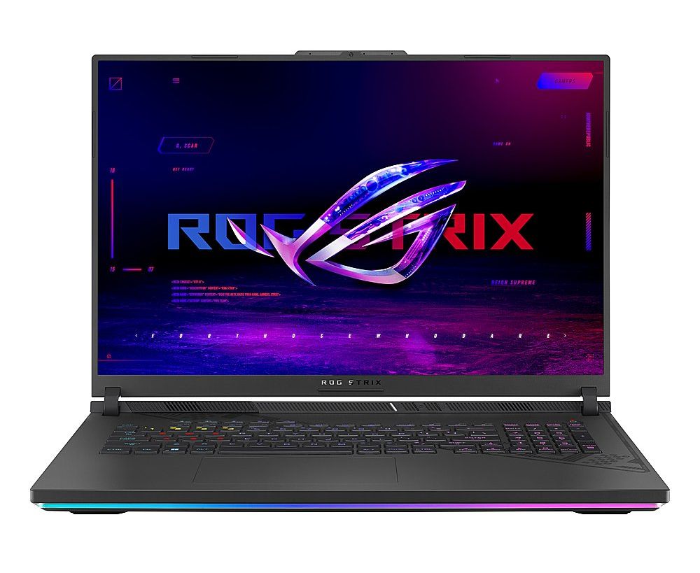 ASUS - ROG Strix 18" 240Hz Gaming Laptop QHD - Intel 13th Gen Core i9 with 16GB Memory - NVIDIA GeForce RTX 4070 - 1TB SSD - Eclipse Gray