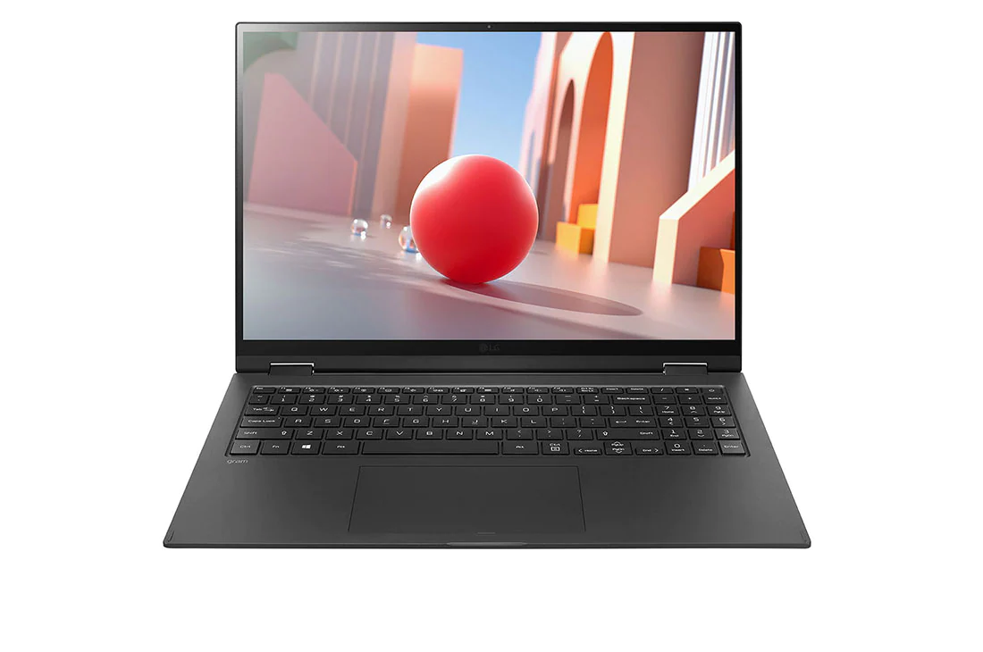 LG 16” Black 16:10 WQXGA 2-in-1 touch gram Laptop with Windows 10 Pro, 16GB RAM, 1TB SSD, 11th Gen Intel® Quad Core™ i7 Processor, Intel® Evo™ Platform & Thunderbolt™ 4