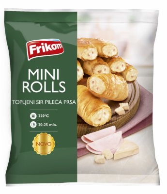 SMRZNUTI MINI ROLLS SIR PILECA PRSA FRIKOM 500G
SMRZNUTI MINI ROLLS SIR PILECA PRSA FRIKOM 500G