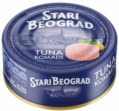 TUNA KOMADI STARI BEOGRAD 160G
TUNA KOMADI STARI BEOGRAD 160G