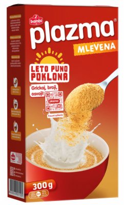 KEKS MLEVENI PLAZMA 300G
KEKS MLEVENI PLAZMA 300G