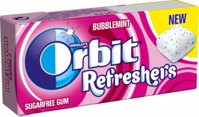 ZVAKE REFRESHERS BUBBLEMINT ORBIT 15.6G
ZVAKE REFRESHERS BUBBLEMINT ORBIT 15.6G