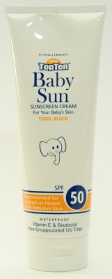 MLEKO ZA SUNCANJE BABY SPF50 TOP TEN 250ML
MLEKO ZA SUNCANJE BABY SPF50 TOP TEN 250ML