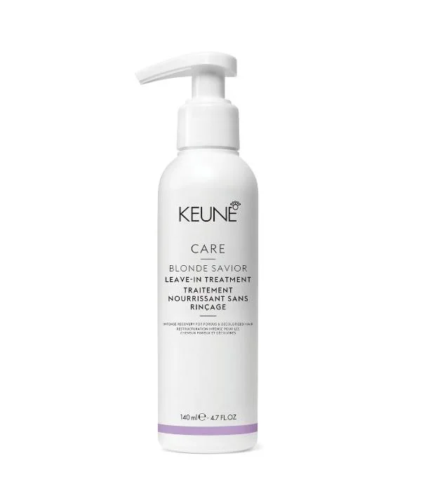Keune Care Blonde Savior Leave-in Treatment 140ml – zaglađuje i štiti od toplote