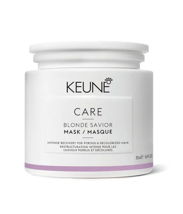 Keune Care Blonde Savior Mask 500ml – maska za plavu oštećenu kosu