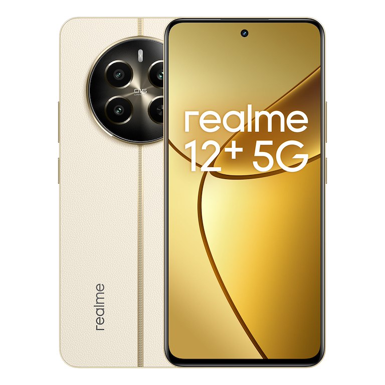 Realme 12 Plus 8/256GB bež mobilni telefon 6.67" Octa Core Mediatek Dimensity 7050 8GB 256GB 50Mpx+8Mpx+2Mpx Dual Sim