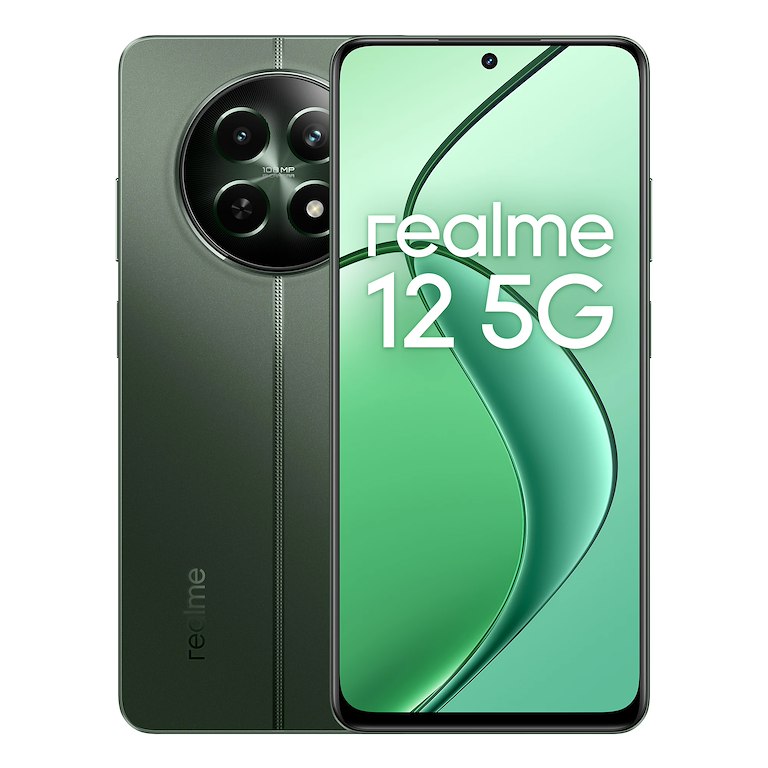 Realme 12 5G 8/256GB zeleni mobilni telefon 6.72" Octa Core Mediatek Dimensity 6100+ 8GB 256GB 108Mpx+2Mpx Dual Sim