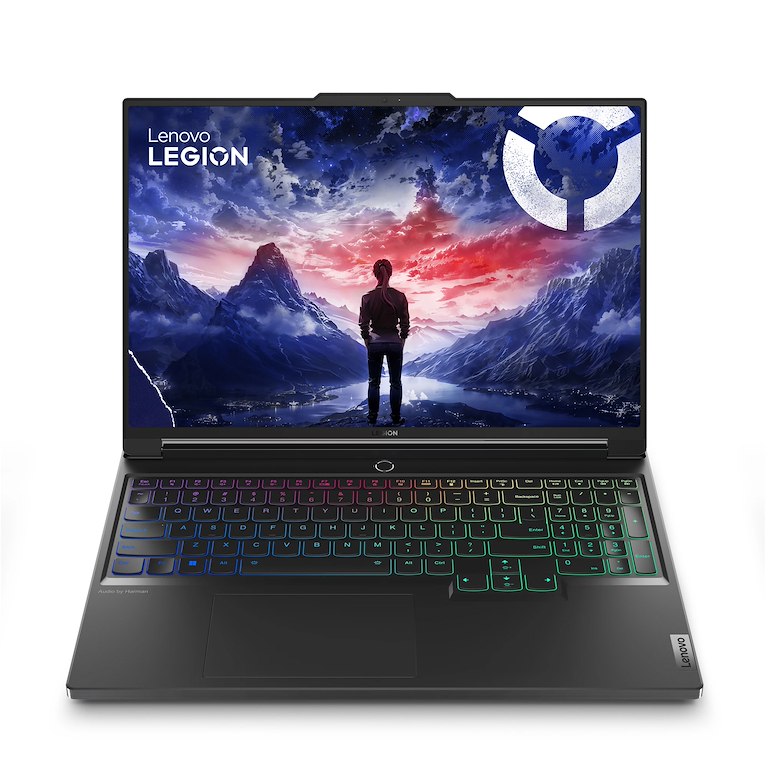 Lenovo Legion 7 16IRX9 (83FD000SYA) gejmerski laptop Intel® 24-cores i9 14900HX 16" 3.2K 32GB 1TB SSD GeForce RTX4070 crni