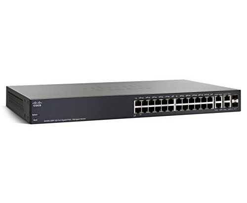Cisco 28-Port L3 Managed Switch SG300-28PP-K9