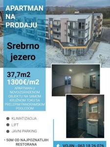 Srebrno jezero, Novogradnja, 37.7m2