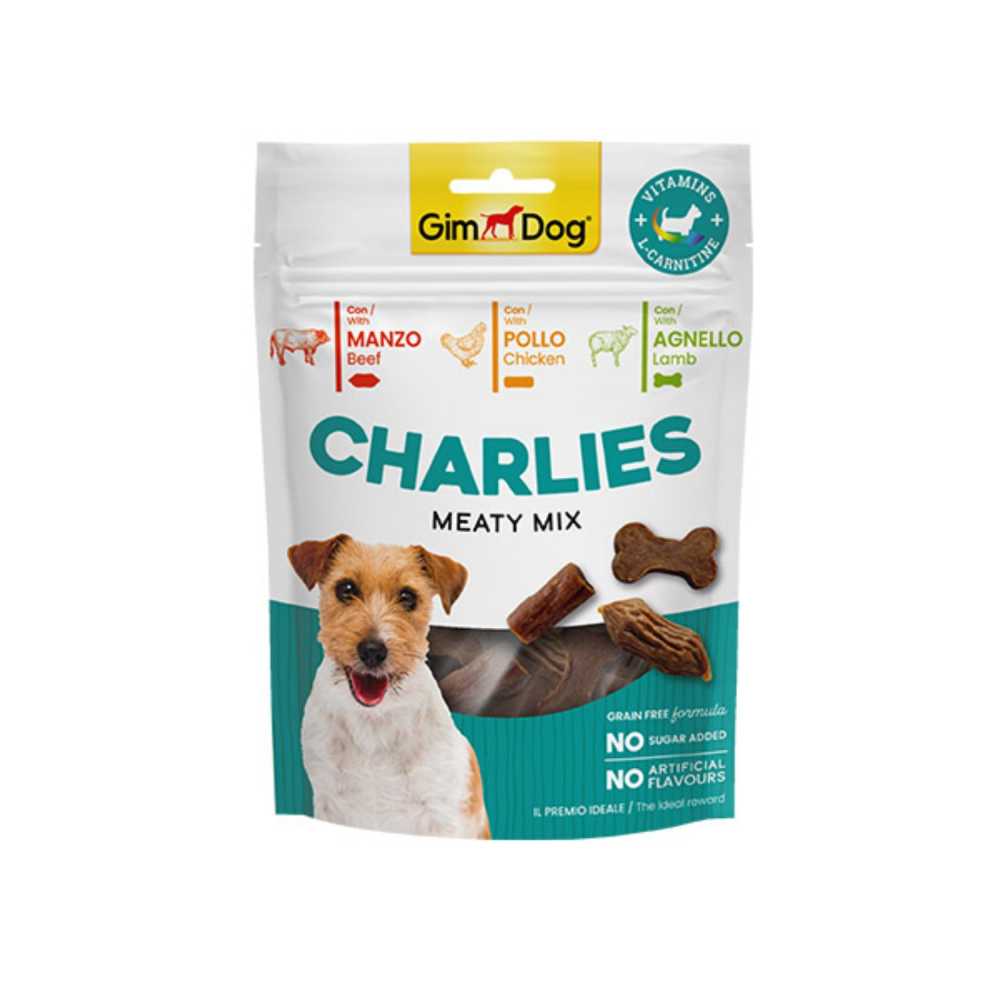 GimDog Charlies Meaty Mix - Govedina, piletina i jagnjetina 70g