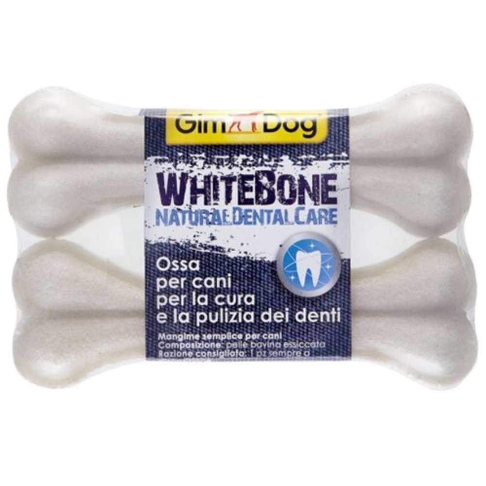 GimDog WhiteBone Osso 2 komada - poslastica za pse 70g