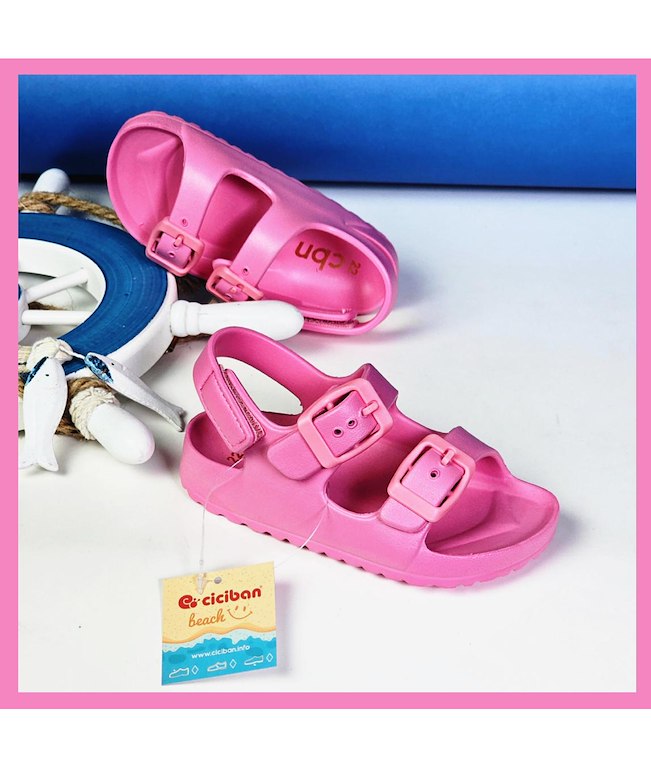 CICIBAN GUMENE SANDALE - BEACH / PINK (20-24)