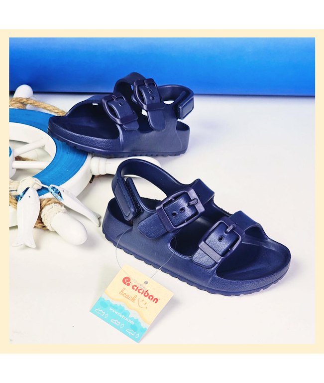 CICIBAN GUMENE SANDALE - BEACH / NAVY (21-24)