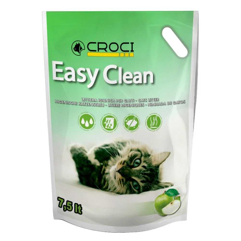 Easy Clean posip za mačke - Zelena jabuka 7.5l