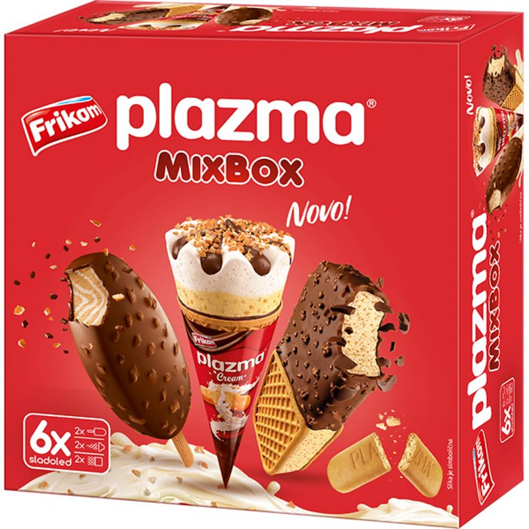 Sladoled plazma mixbox 678ml frikom