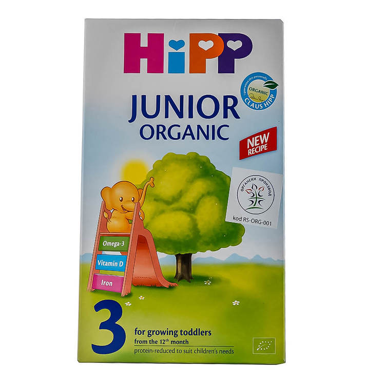 Hipp 1 mleko u prahu junior organic 500g