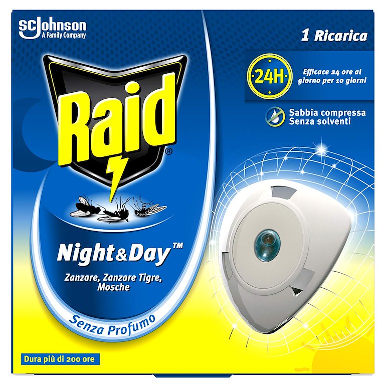 Raid Night&Day aparat protiv komaraca 1 punjenja
