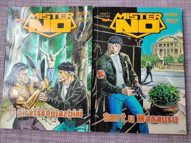 Mister No, 2 stripa VĆ, brojevi 22 i 23, MINT