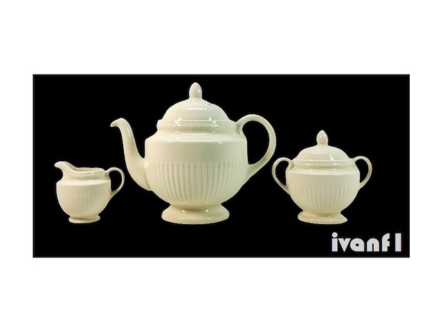 WEDGWOOD (Josiah) - Set za kafu `Edme` (1940+)