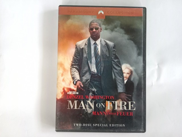 Man On Fire Denzel Washington 2XDVD