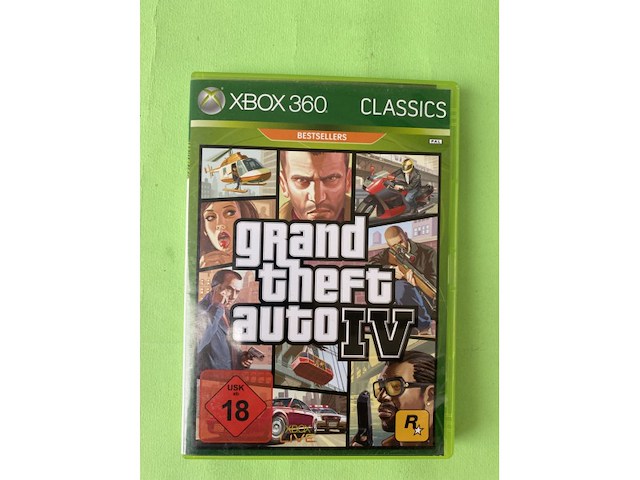 GTA  4 + Mapa - Xbox 360 igrica Full
