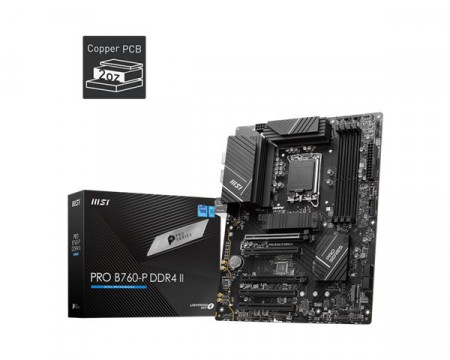 MBO 1700 MSI MAG PRO B760-P DDR4 II