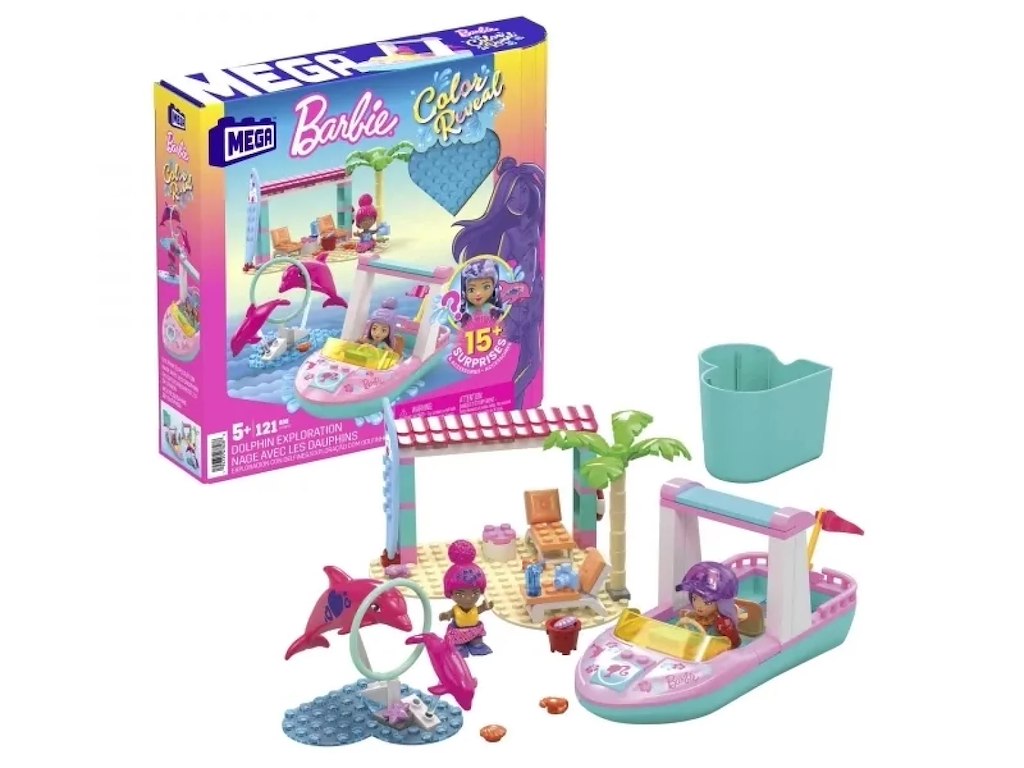 BARBIE SET MEGA COLOR REVEAL DOLPHIN ADVENTURE