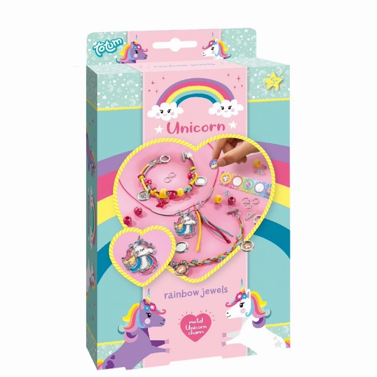 TOTUM KREATIVNI SET NAPRAVI NAKIT UNICORN RAINBOW