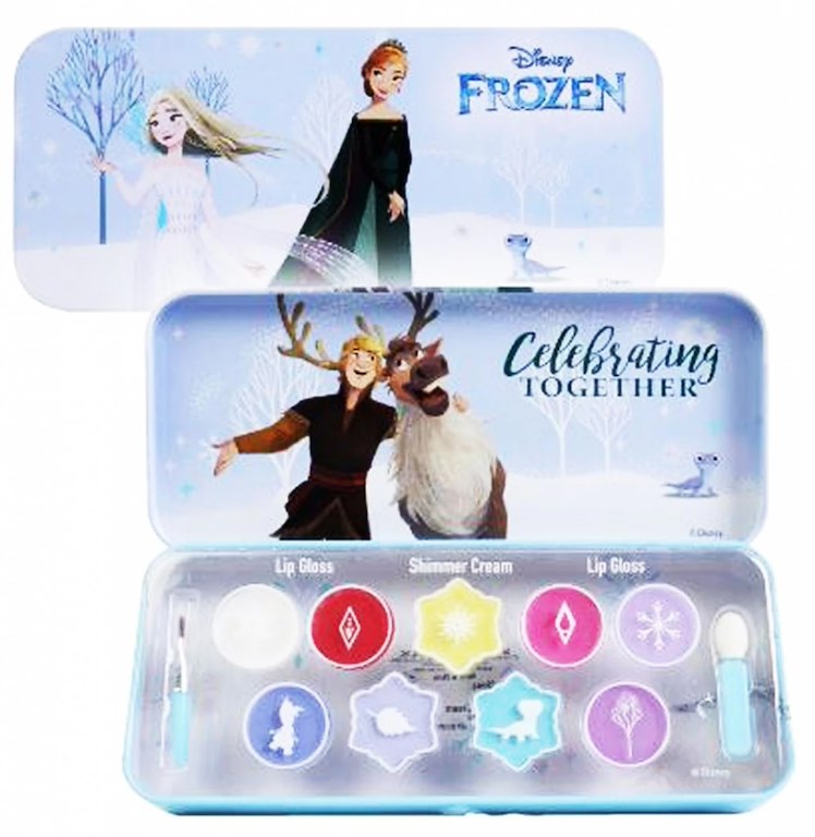 FROZEN SET ZA SMINKANJE U METALNOJ KUTIJI