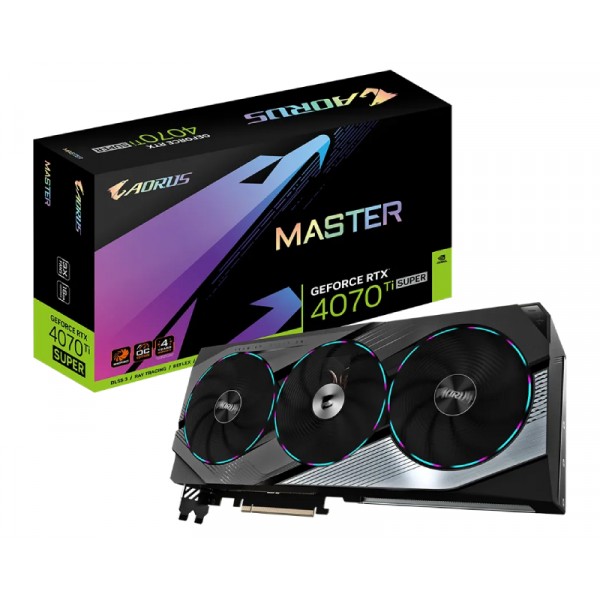 Gigabyte nVidia GeForce RTX 4070 Ti SUPER MASTER 16GB GV-N407TSAORUS M-16GD grafička karta