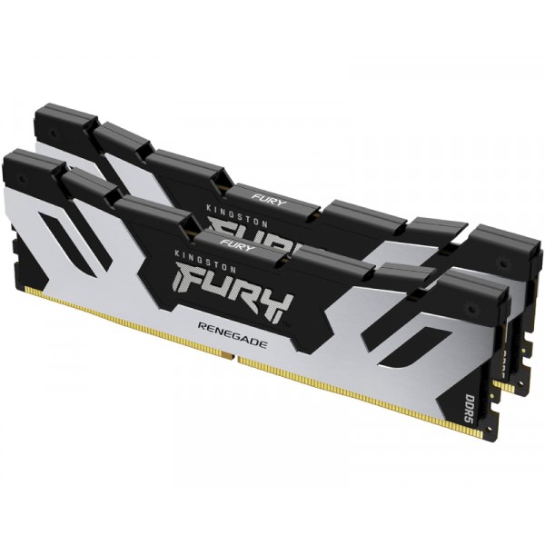 Kingston DIMM DDR5 96GB (2x48GB kit) 6000MT/s KF560C32RSK2-96 FURY Renegade Silver/Black XMP