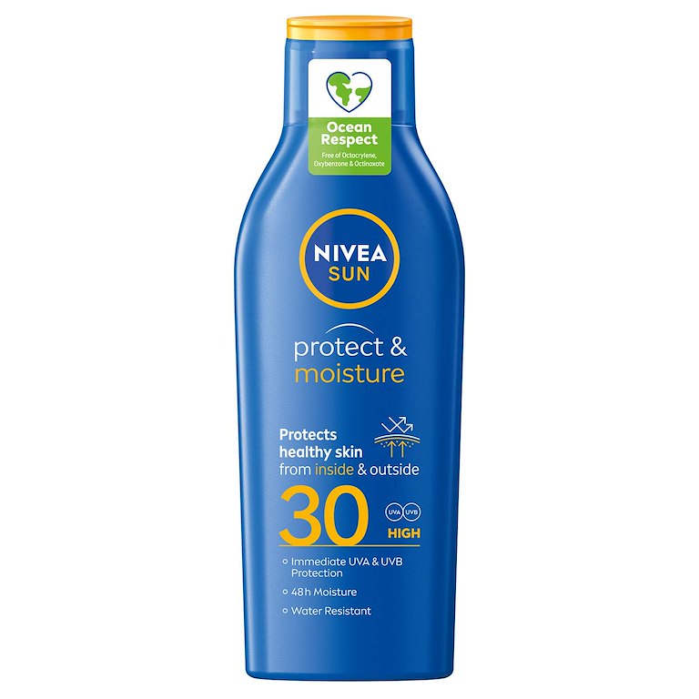 Nivea sun protect& moisture lotion 200ml SPF30
